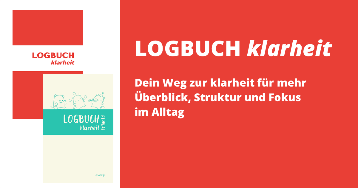 LOGBUCH klarheit - Jens Boje